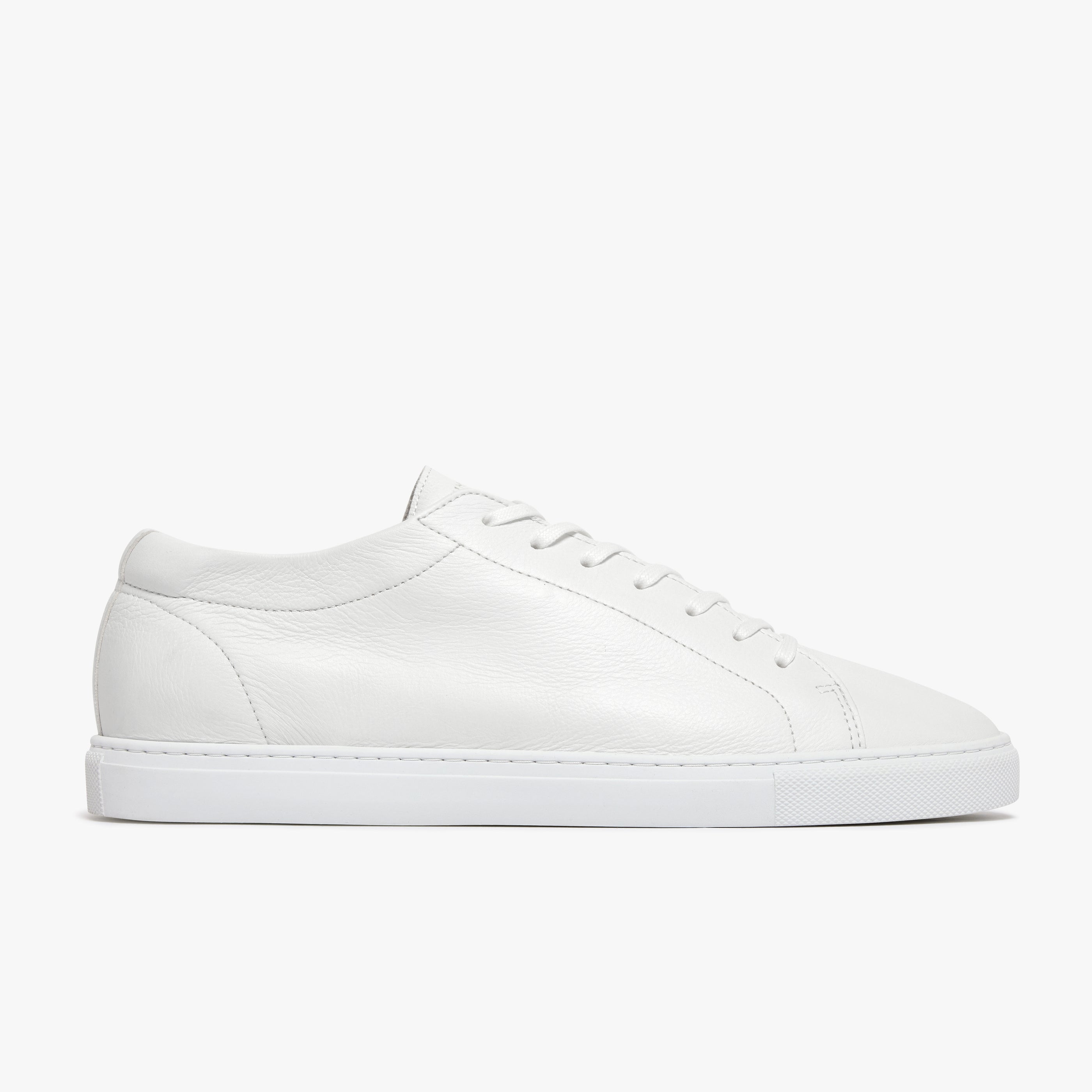 Men's Minimalist Leather Relaxed Sneaker | Uniform Standard