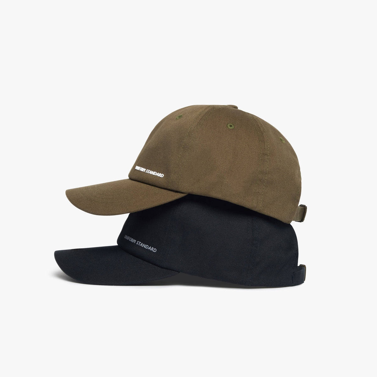 6 Panel Organic Cotton Baseball Cap Olive